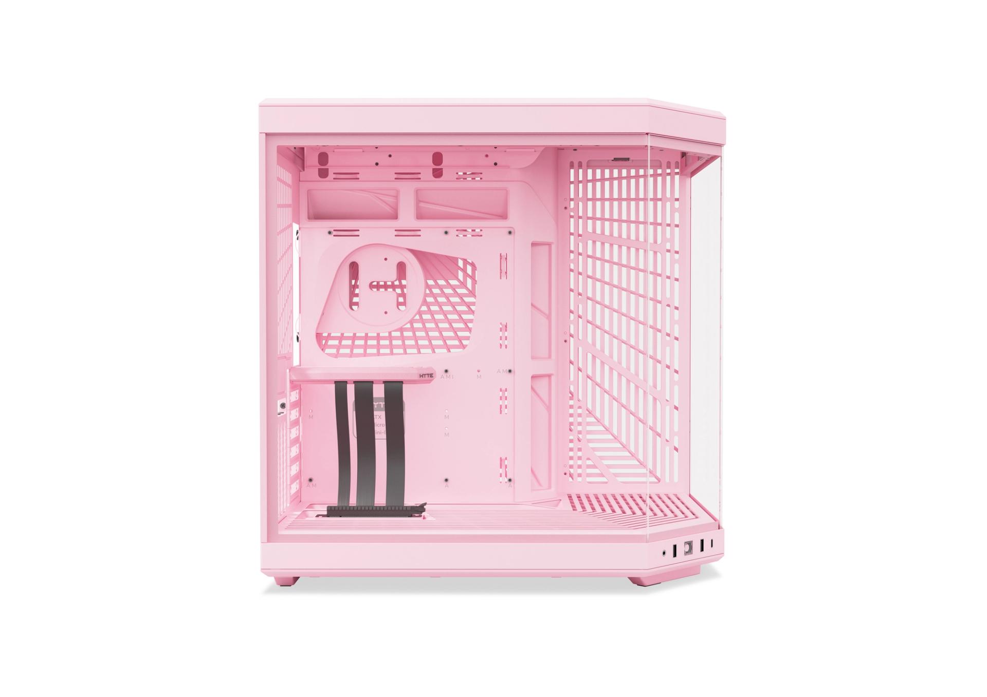 Y70 - Our New ATX PC Case - Strawberry Milk | HYTE