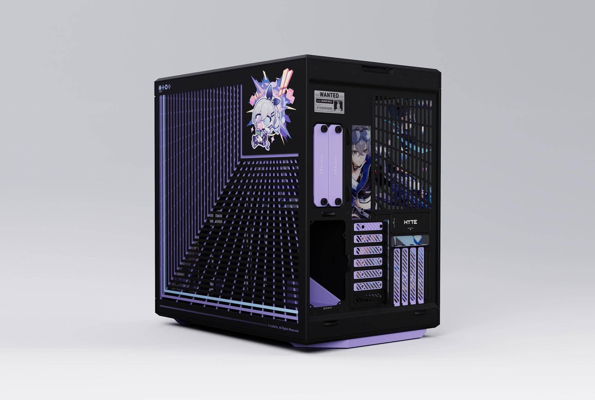Hoyoverse Official Y70 Silver Wolf PC Case Bundle | HYTE