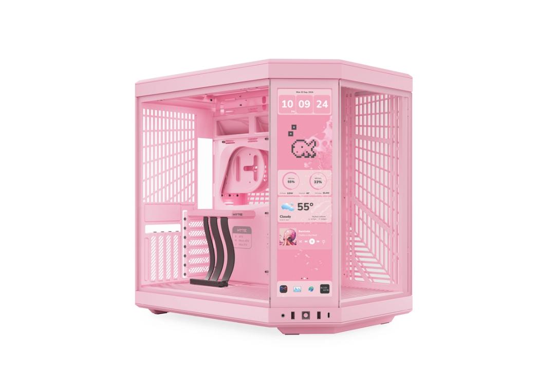 Y70 touch infinite Display Upgrade - Strawberry Milk | HYTE