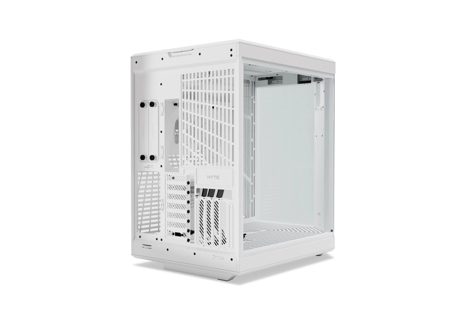 Y70 touch infinite - Our New PC Case with LCD Screen - Snow White | HYTE
