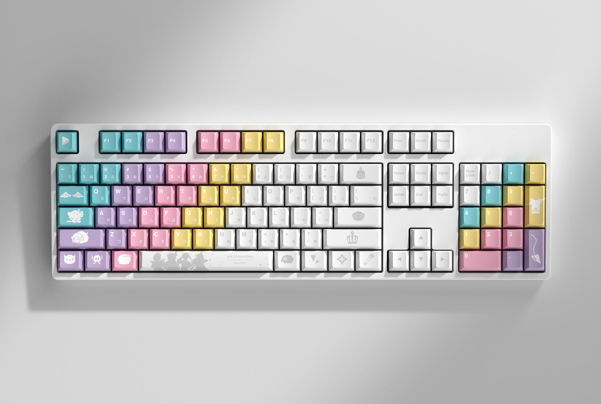 hololive 4th Generation Keycap Set | HYTE