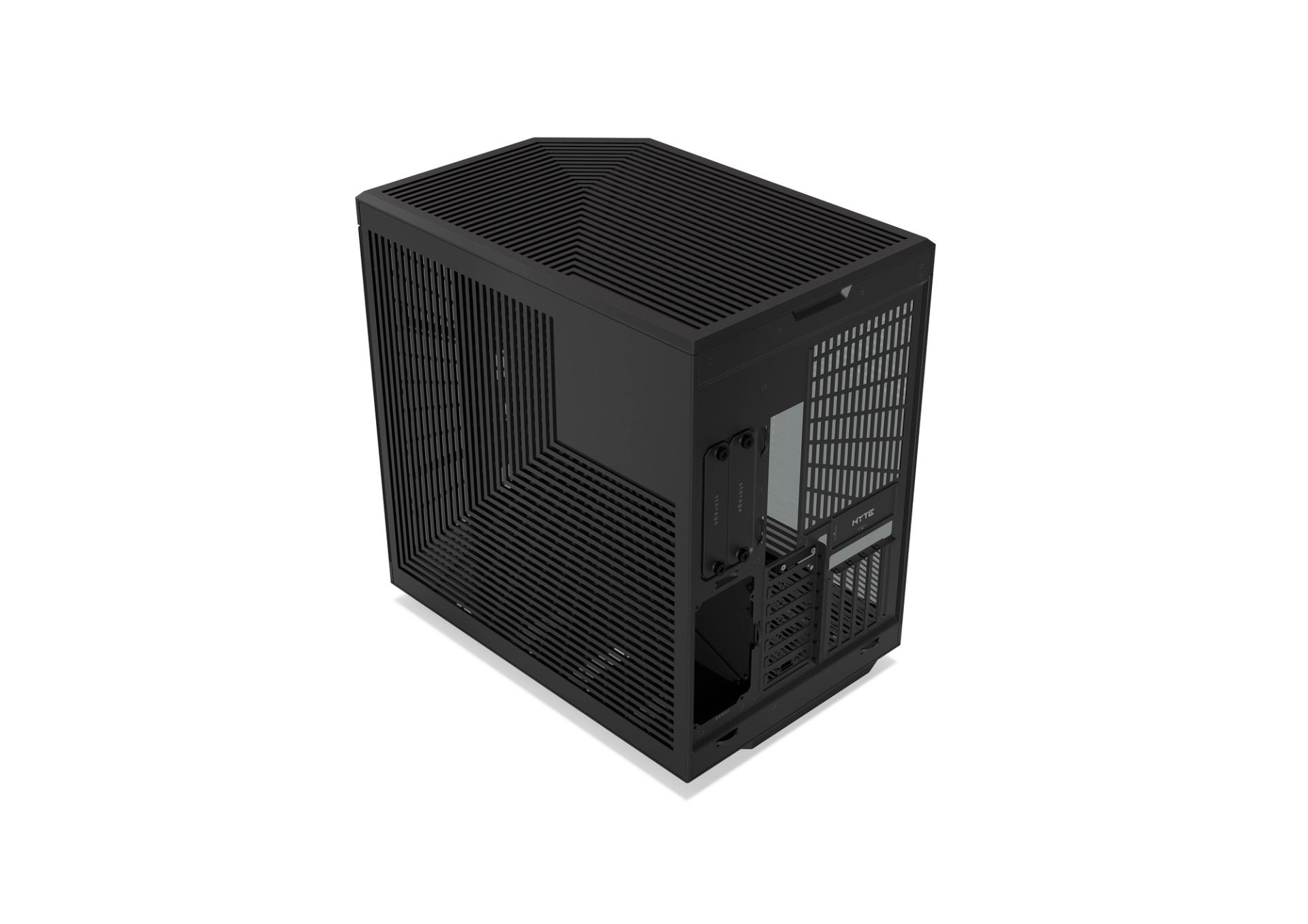 Y70 touch infinite - Our New PC Case with LCD Screen - Pitch Black | HYTE