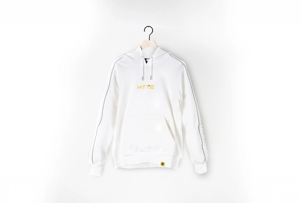 HYTE Branded Hoodie - White - S | HYTE