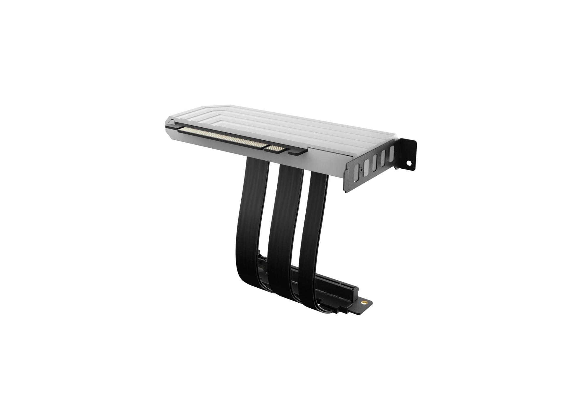 PCIE40 - Luxury PCIe 4.0 Riser Cable - White | HYTE