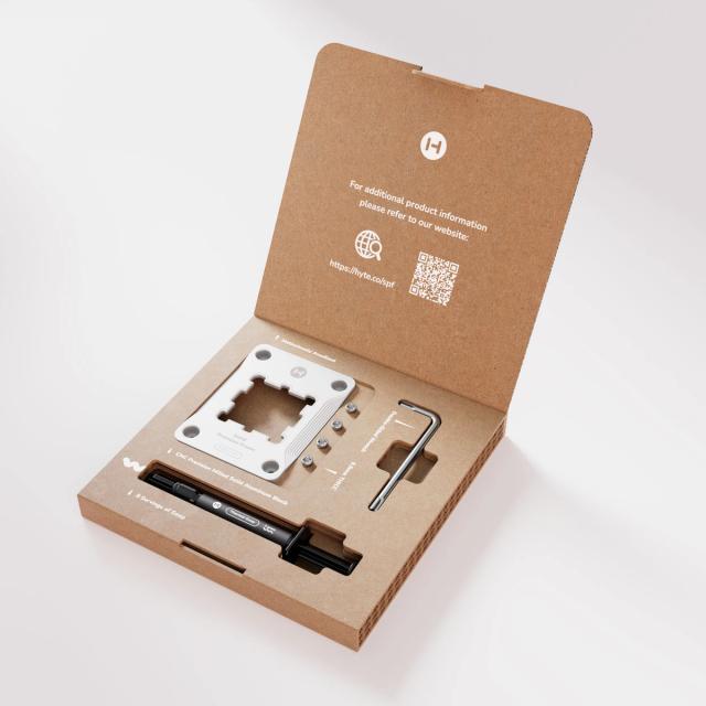 Solid Processor Frame - CPU Contact Frame - Snow White | HYTE