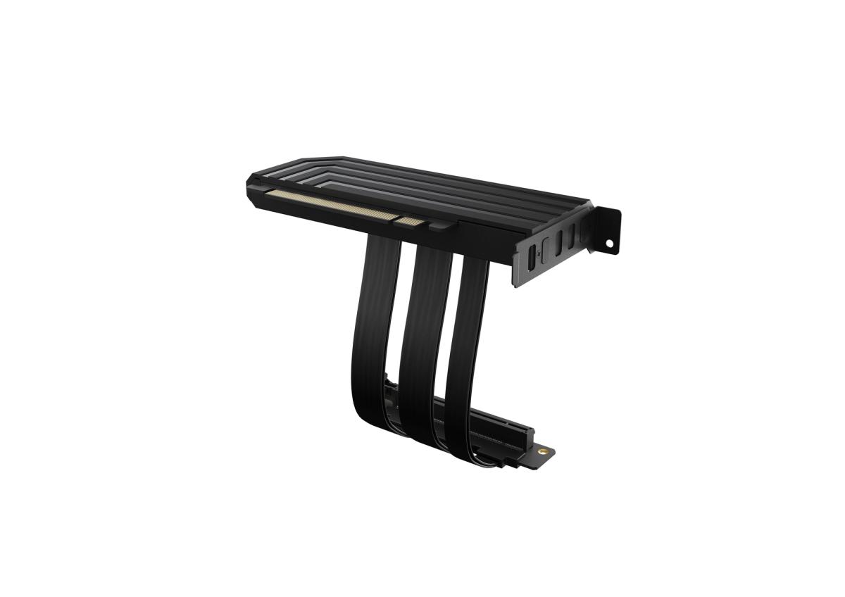 PCIE40 - Luxury PCIe 4.0 Riser Cable - Pitch Black | HYTE