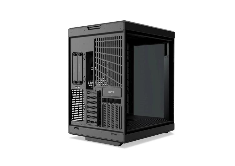 Y70 touch infinite - Our New PC Case with LCD Screen - Pitch Black | HYTE