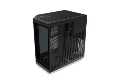 Y70 touch infinite - Our New PC Case with LCD Screen - Pitch Black | HYTE