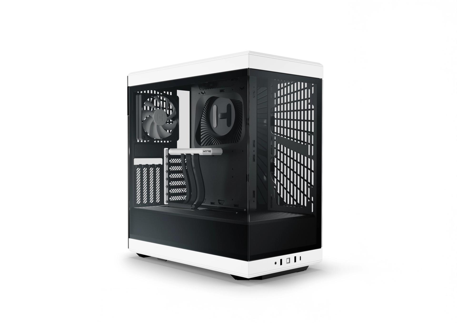 Y40 - ATX PC Cases with PCIe 4.0 Riser - Panda | HYTE