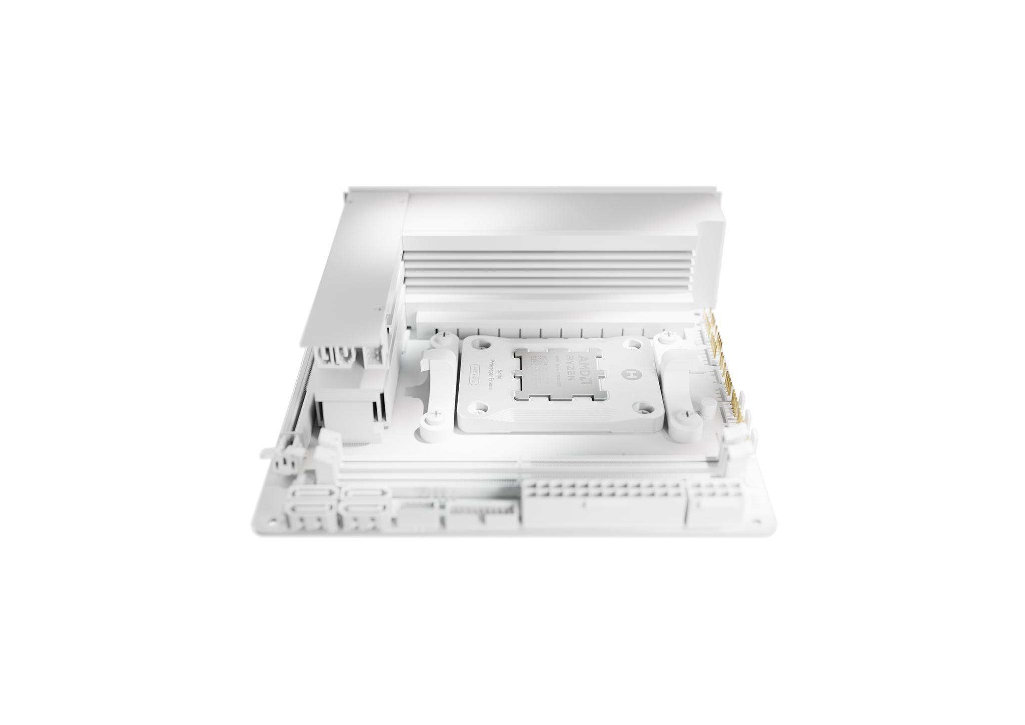 Solid Processor Frame - CPU Contact Frame - Snow White | HYTE