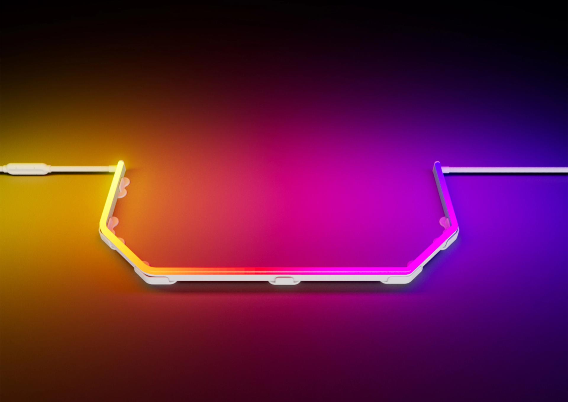 Noodle - RGB Digital Lighting - White | HYTE