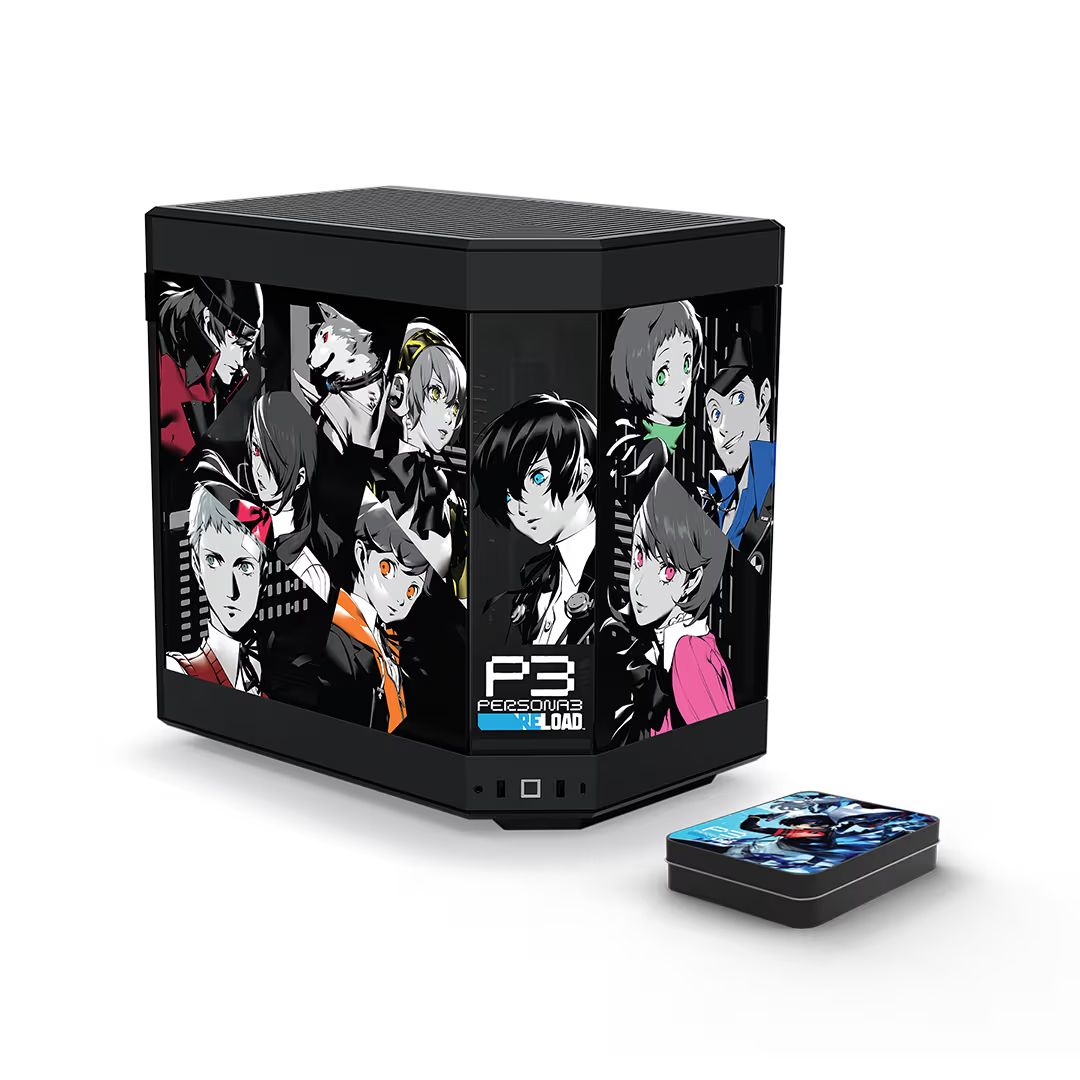 HYTE X SEGA ATLUS Persona 3 Reload Premium Mid-Tower ATX PC Case | HYTE