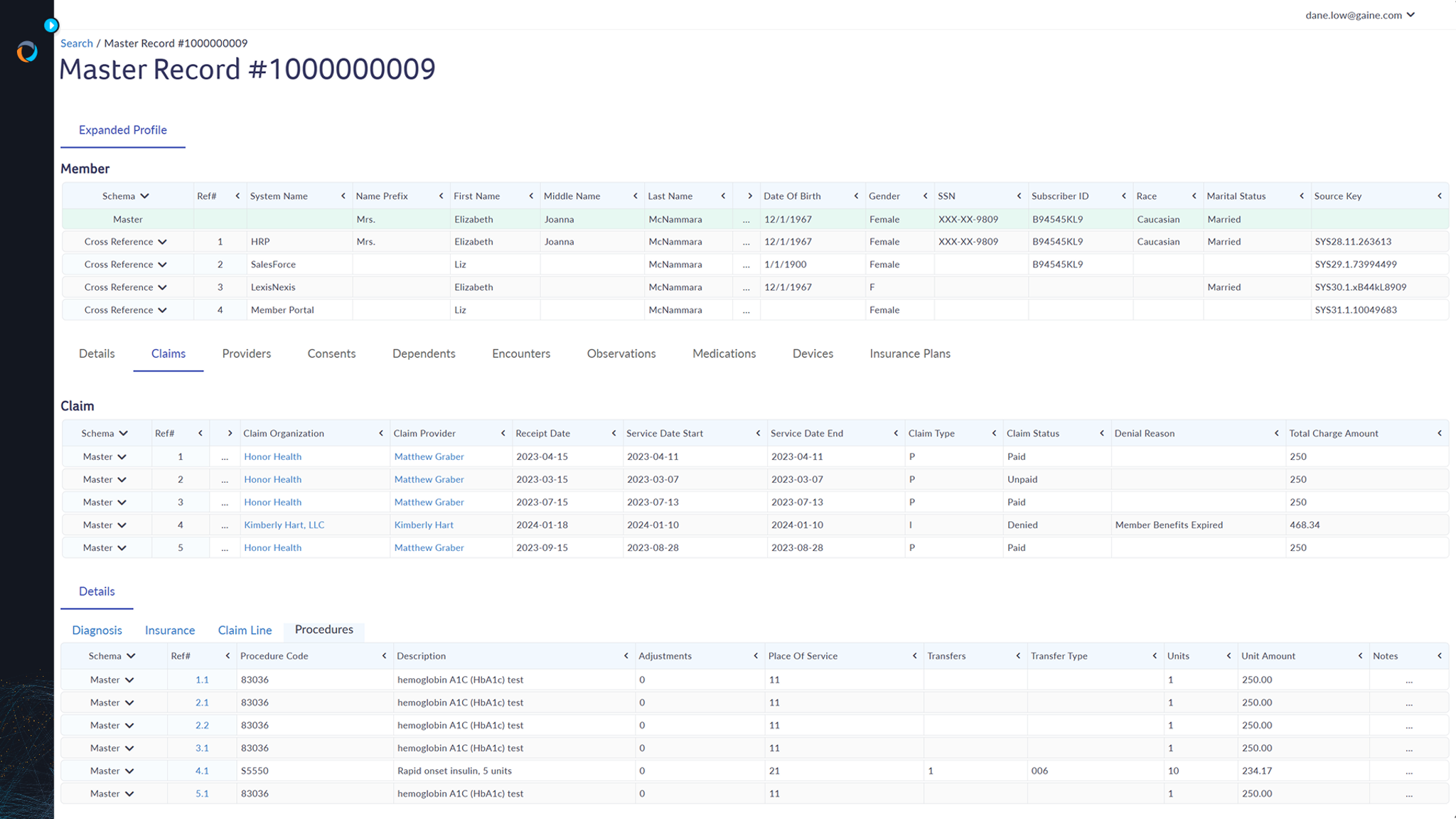 Gaine | Claims data management for providers - Gaine