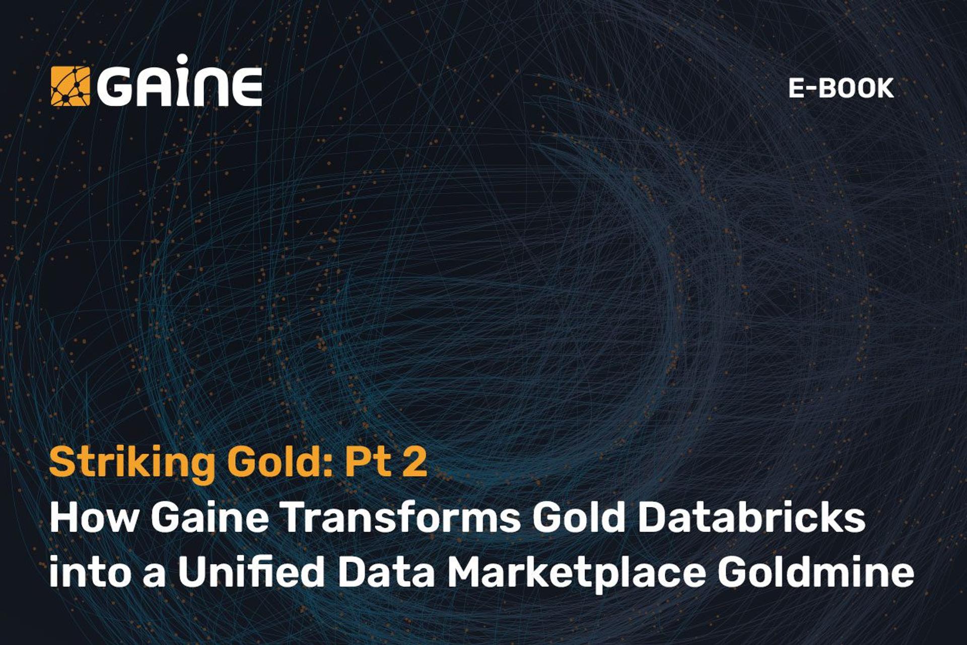 Part II: How Gaine Transforms Gold Databricks into a Unified Data ...