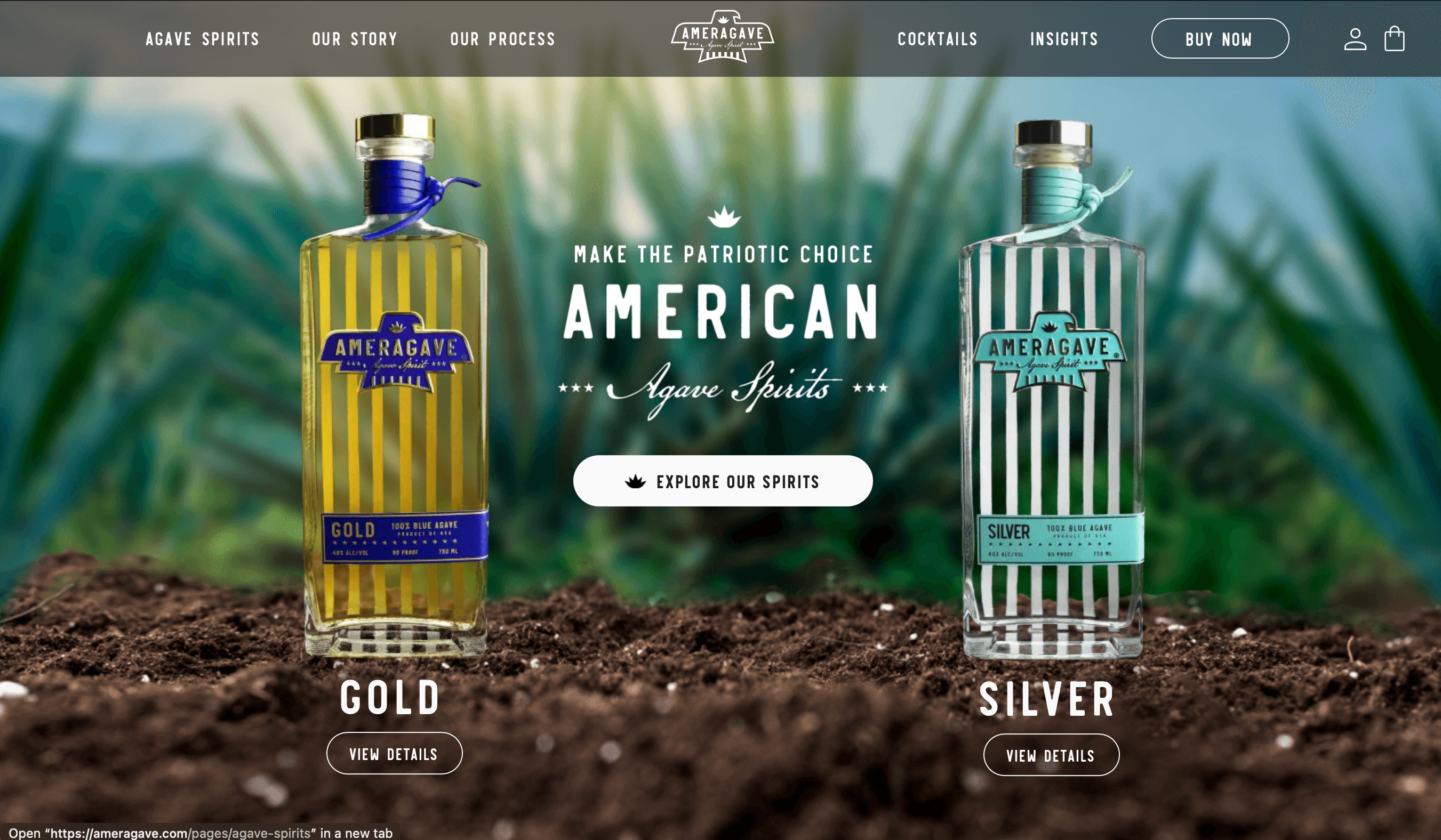 Ameragave | Premium American Agave Spirits