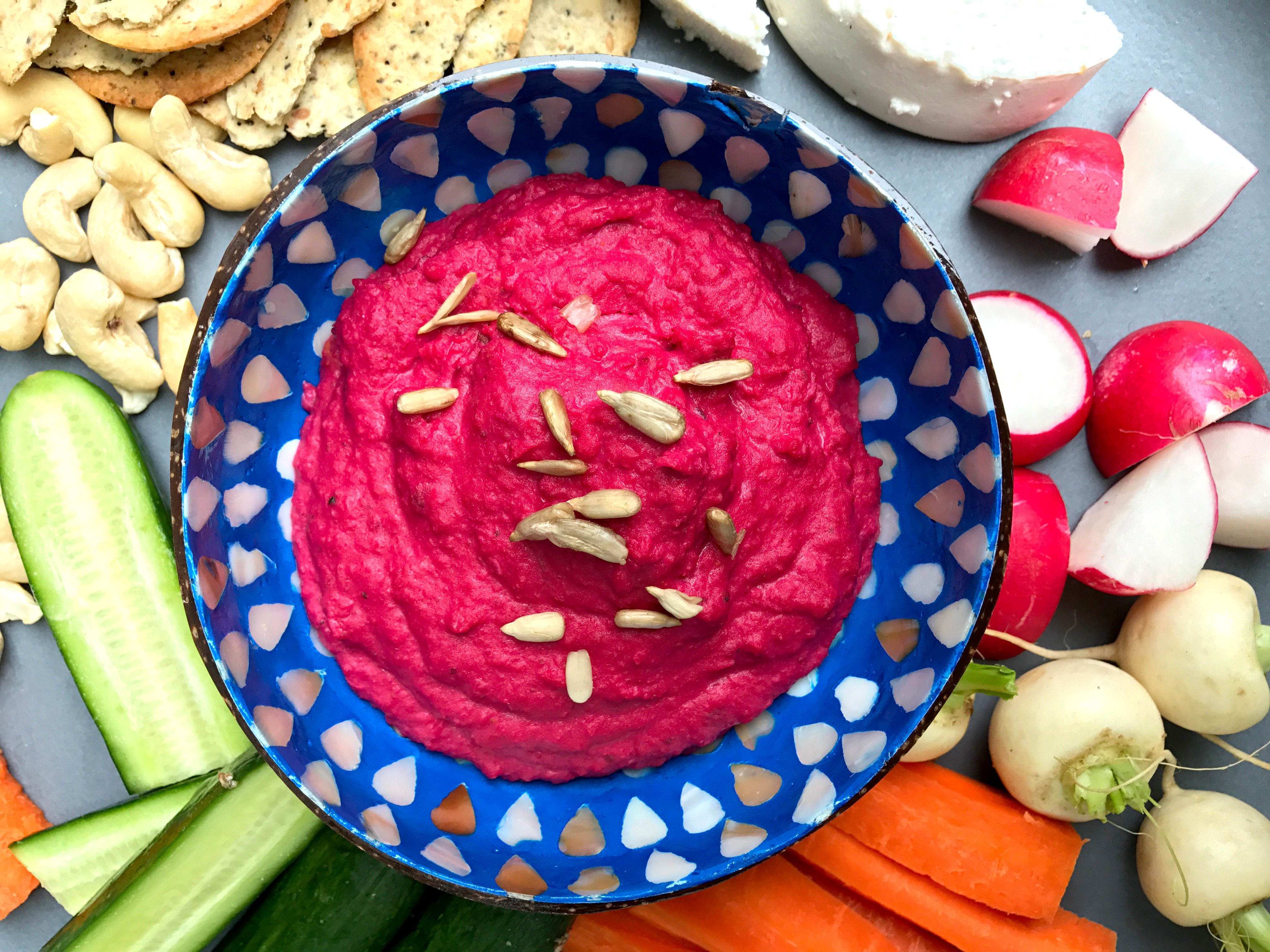 Recipe: Anti-Inflammatory Beet Hummus to Brighten Up Snack Time