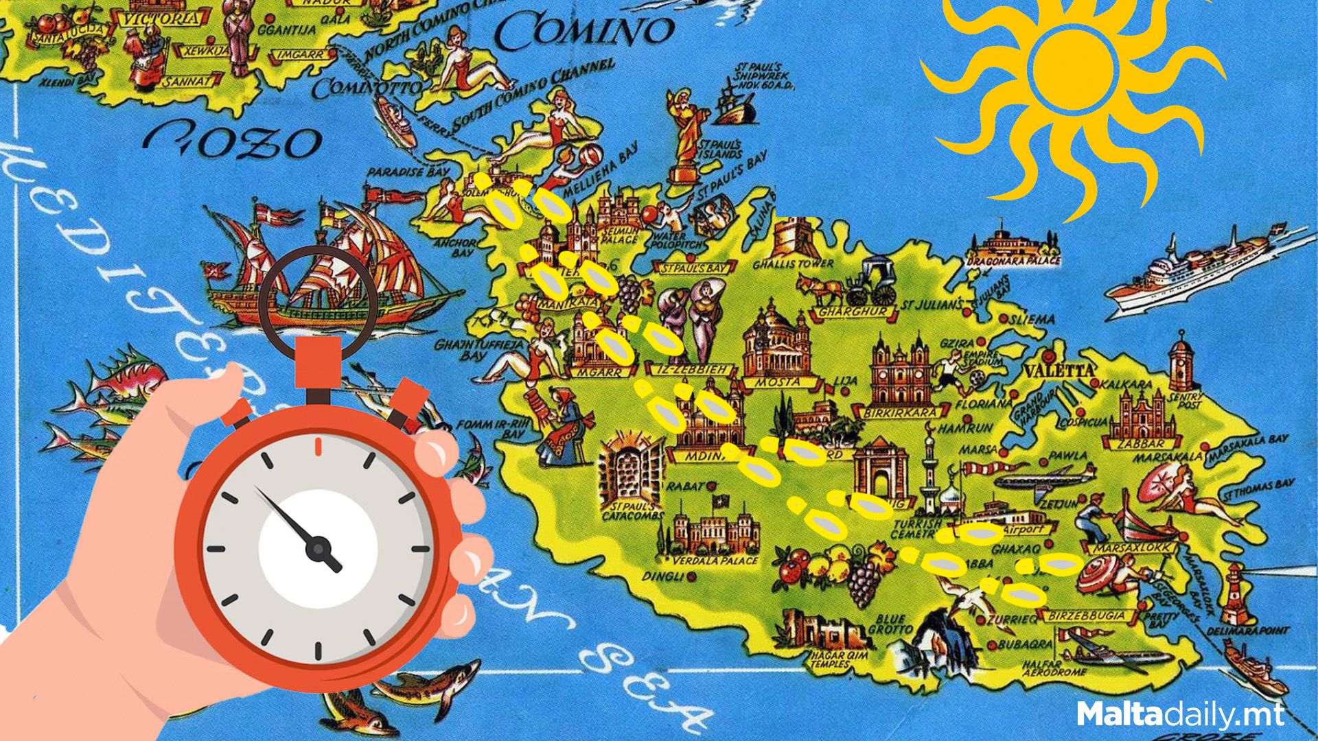 Can You Walk Across Malta? Here’s How Long It Actually Takes