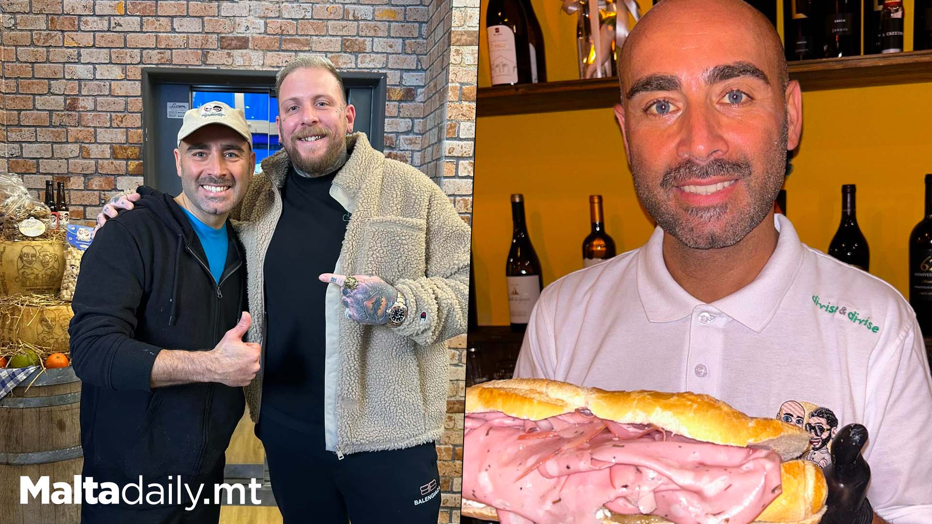 Chef Daniel Meets Chef Behind Con Mollica O Senza