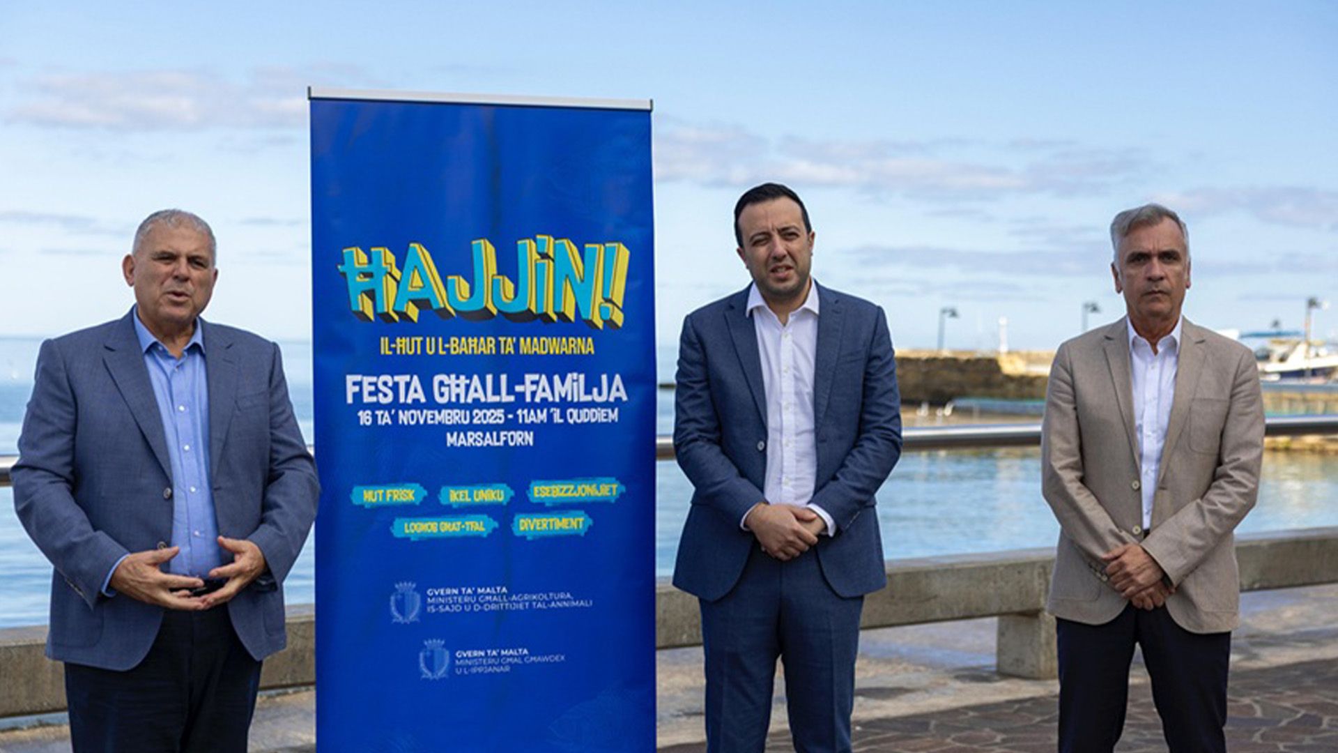 Marsalforn Hosts 'Alive: Fish & Sea' Fest Nov 16, 2025