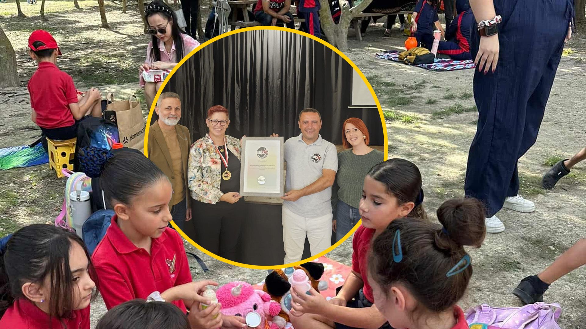 St. Catherine's Sets Malta's Largest Picnic Record