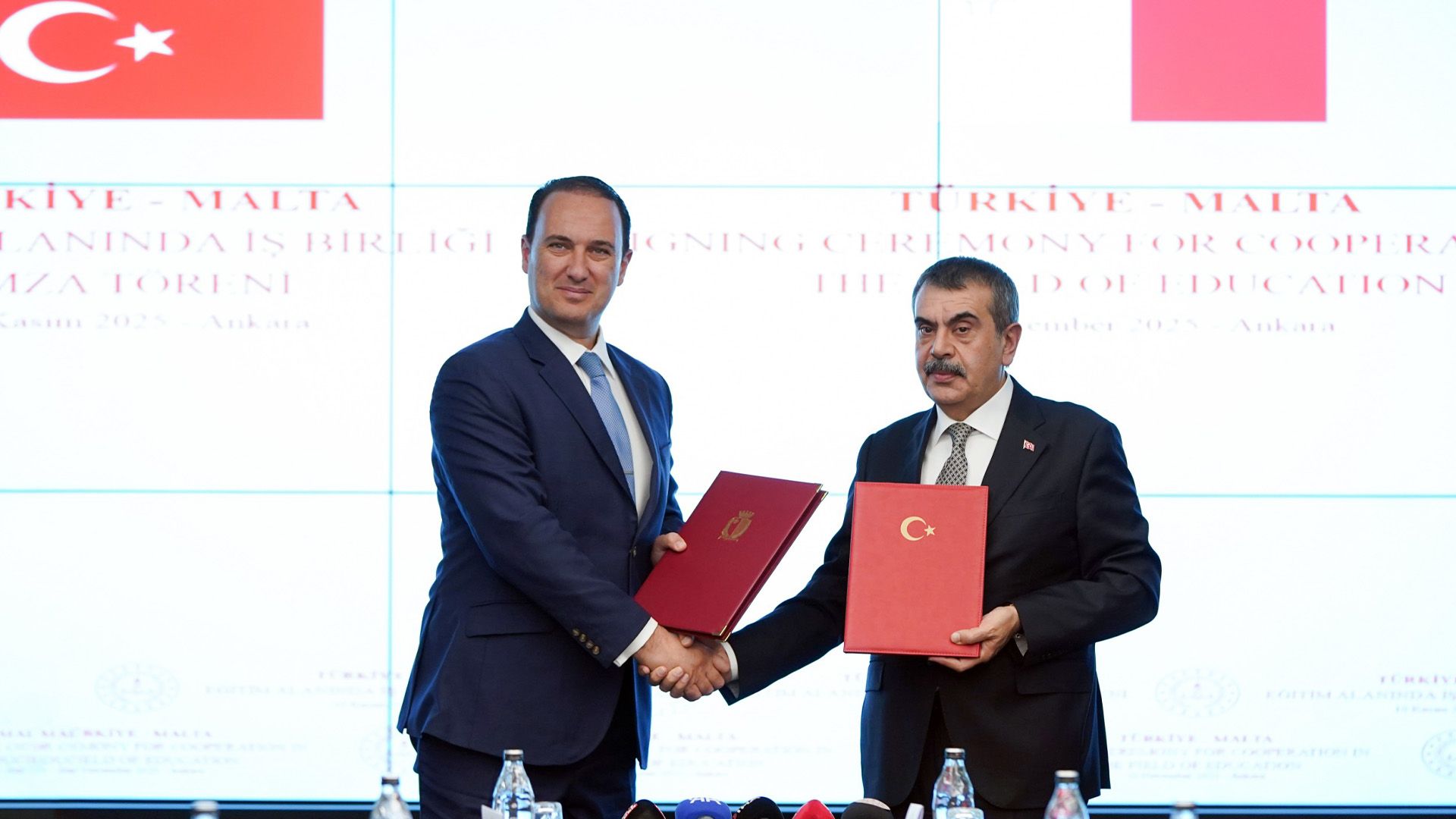 Malta-Turkey Affirm 4 Education, Sports, Youth Deals