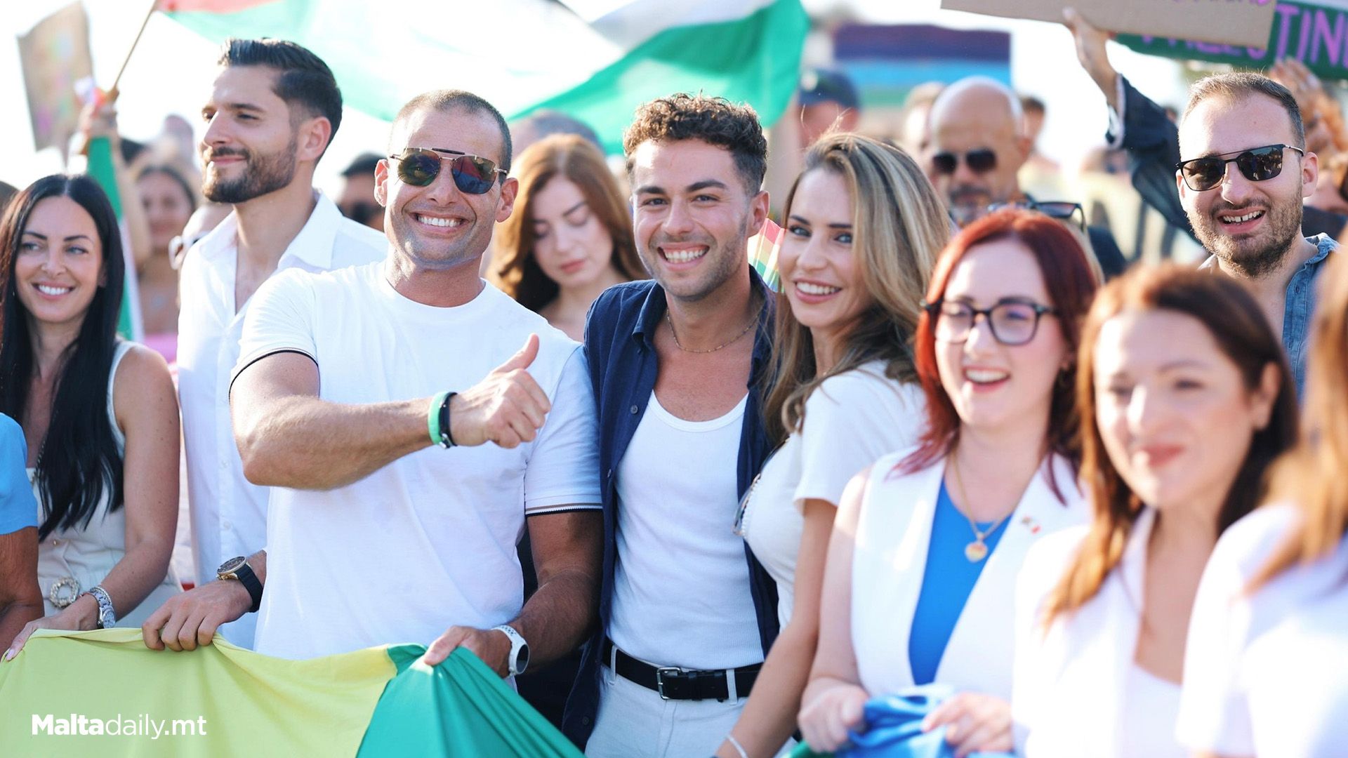 Robert Abela & Alex Borg Join Malta Pride Celebrations