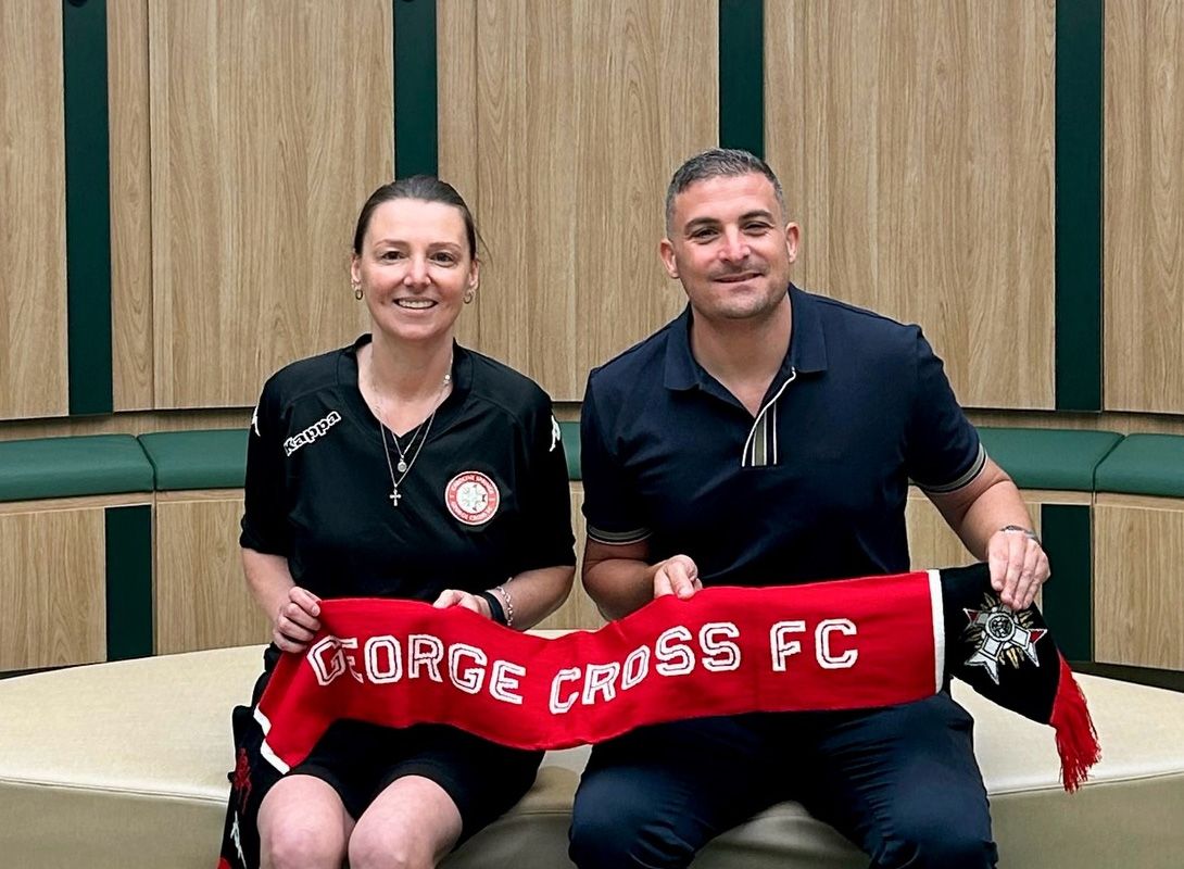 MFA VP Visits Caroline Springs George Cross FC