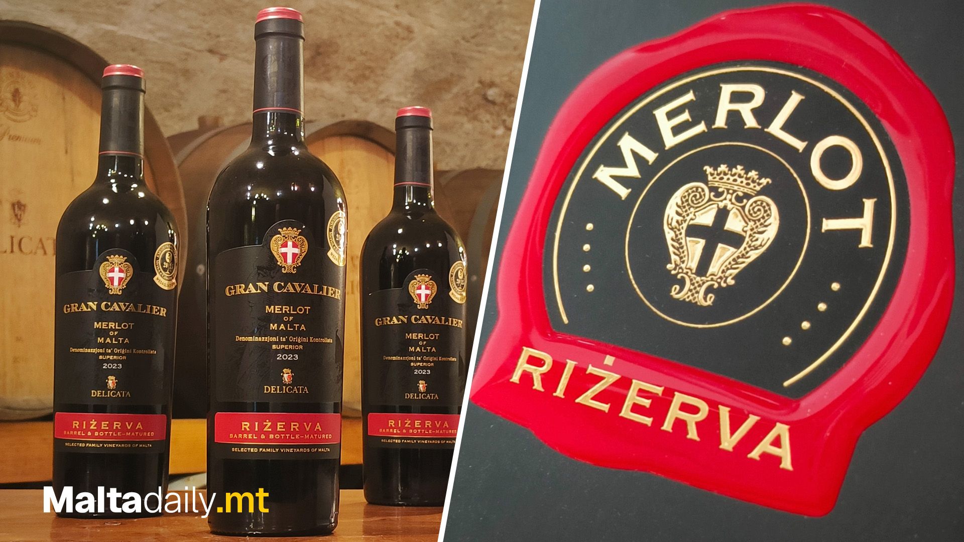 Delicata Gran Cavalier Merlot Triumphs In Italy With Gold A…
