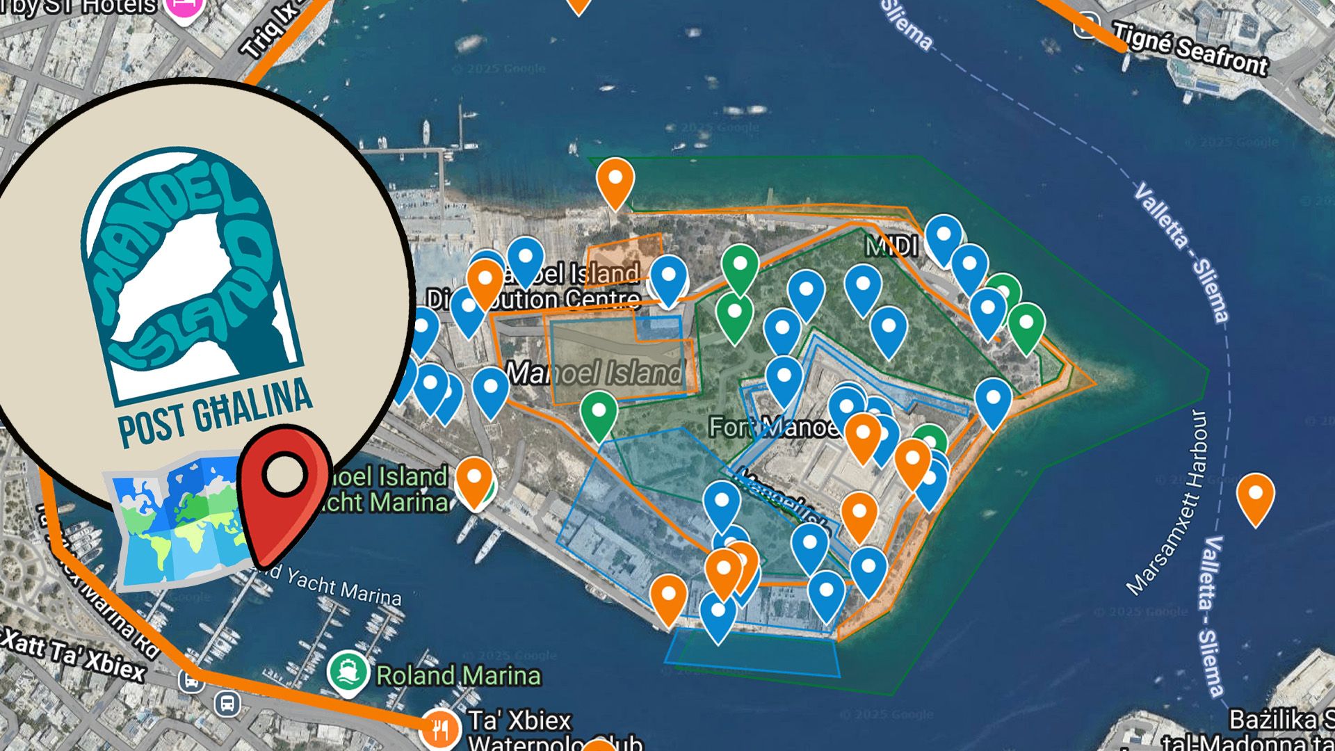 NGOs Unveil Manoel Island Interactive Exploration Map