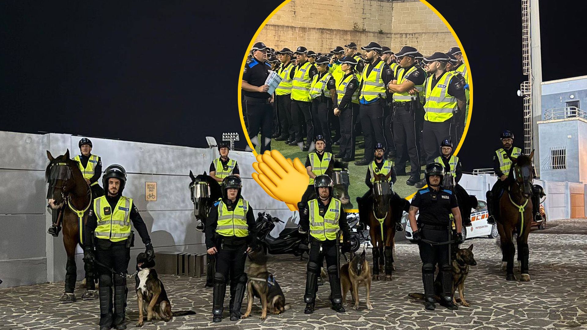 Malta Police Commend Officers for Safe Match Day Event