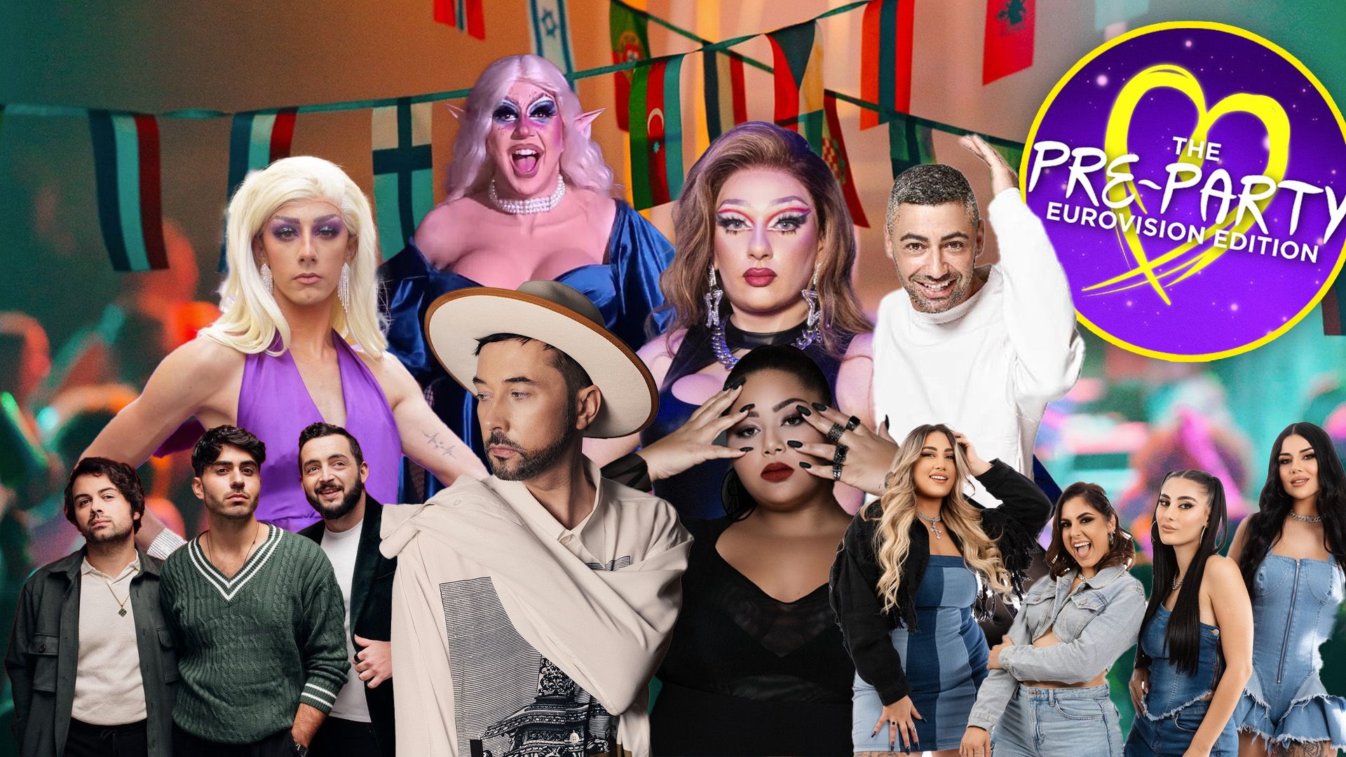 The Star-Studded Eurovision Pre-Party at Gianpula Main Room…