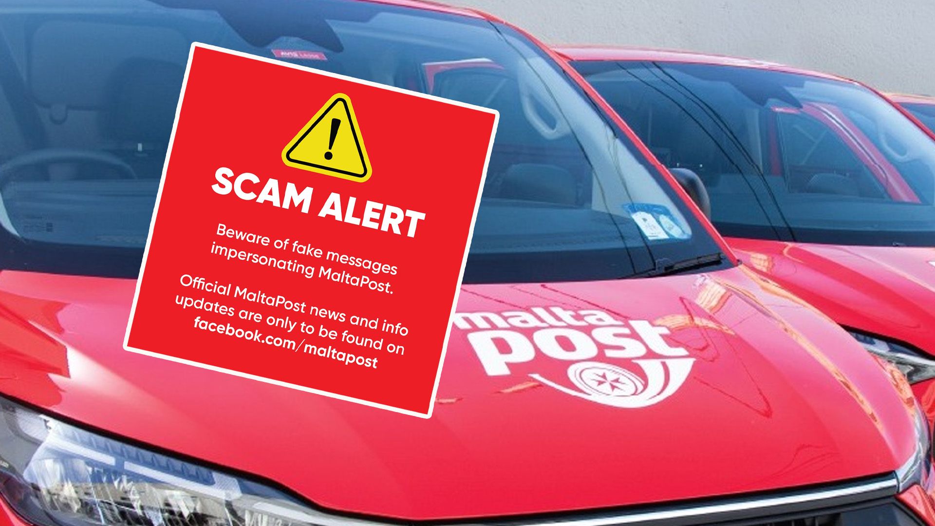MaltaPost warns of scam messages asking for address info