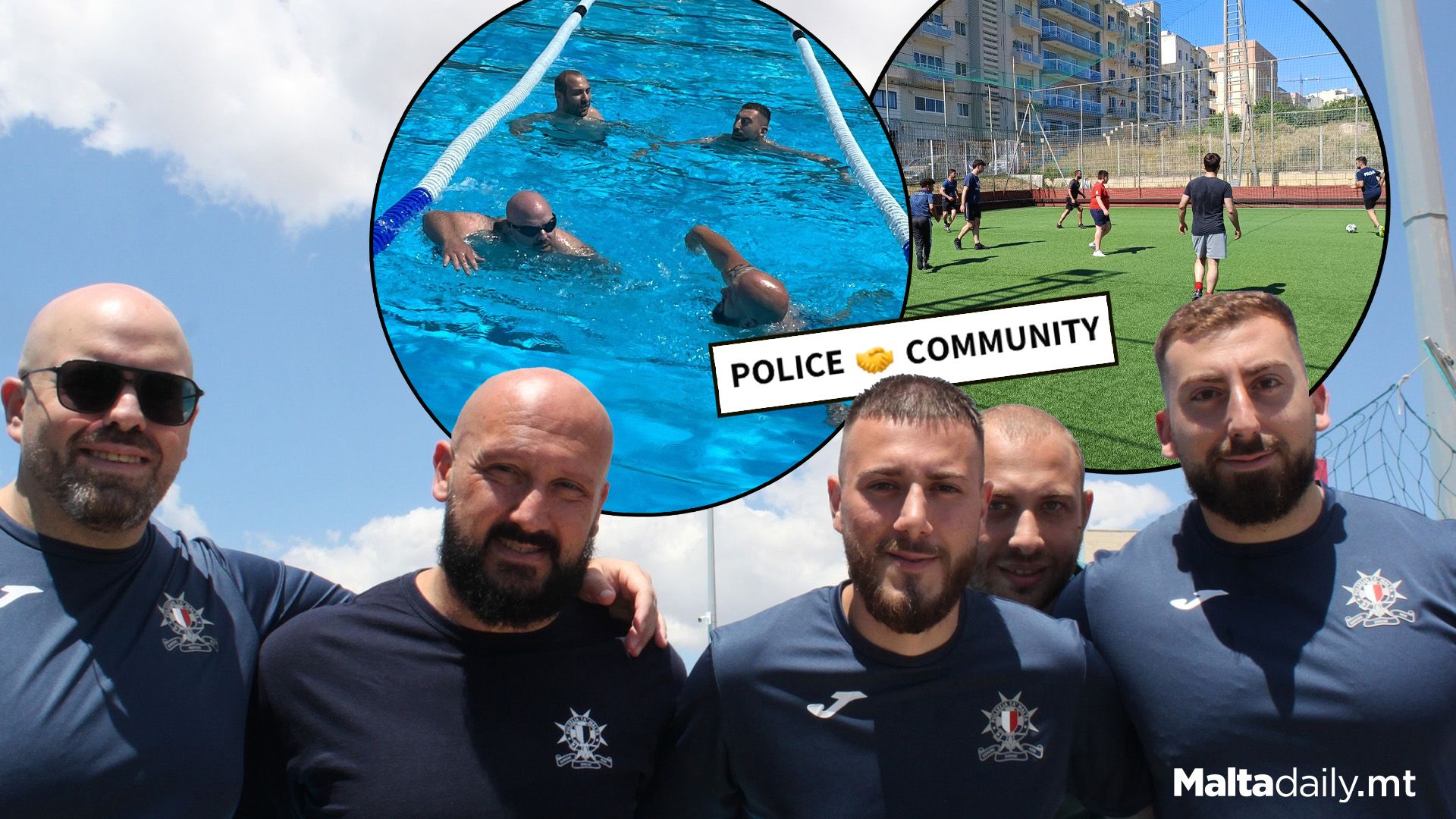 Police Officers Engage Community For Good Causes