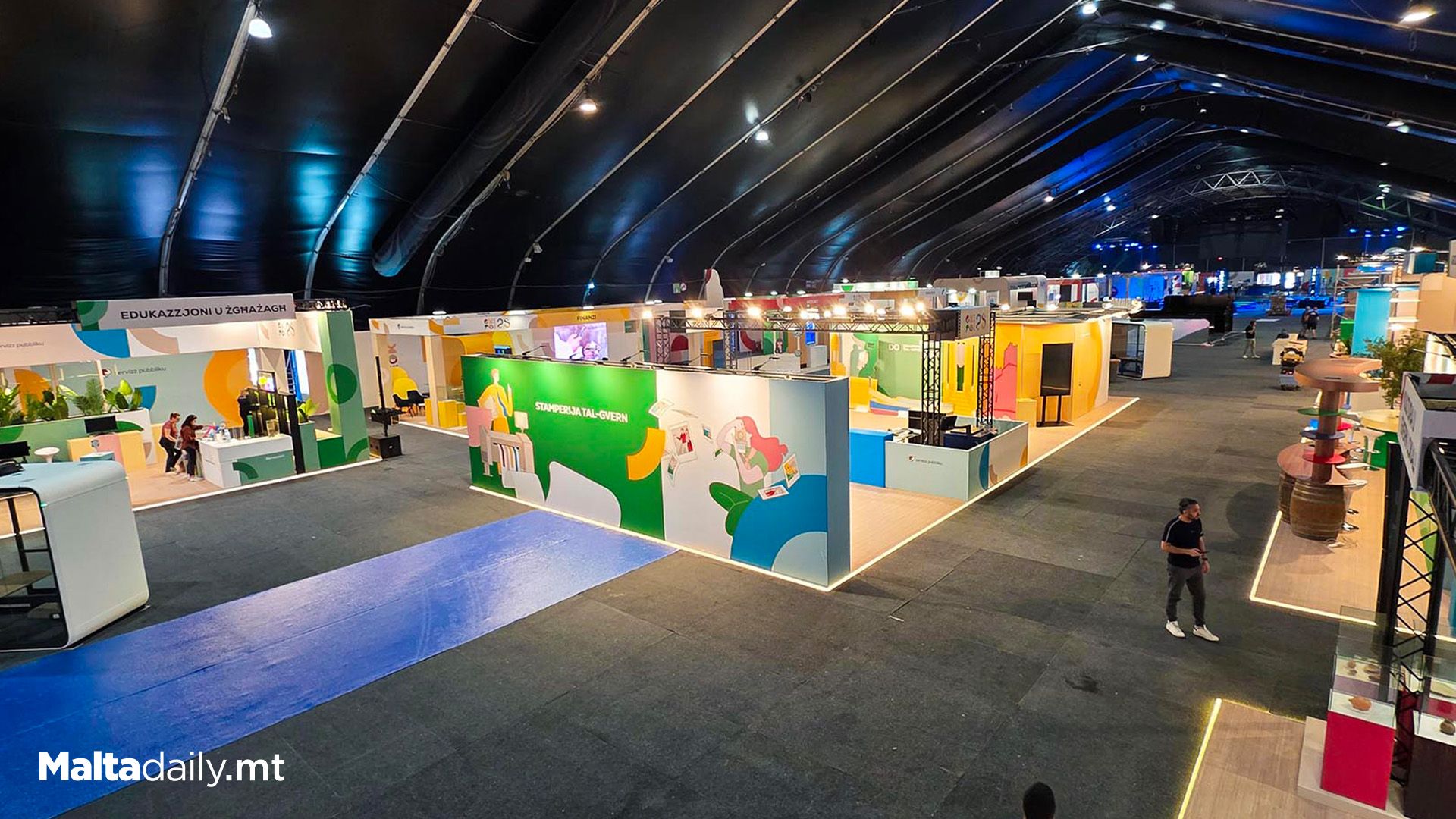 Public Service Expo Village 25’s Final Preparations At The…