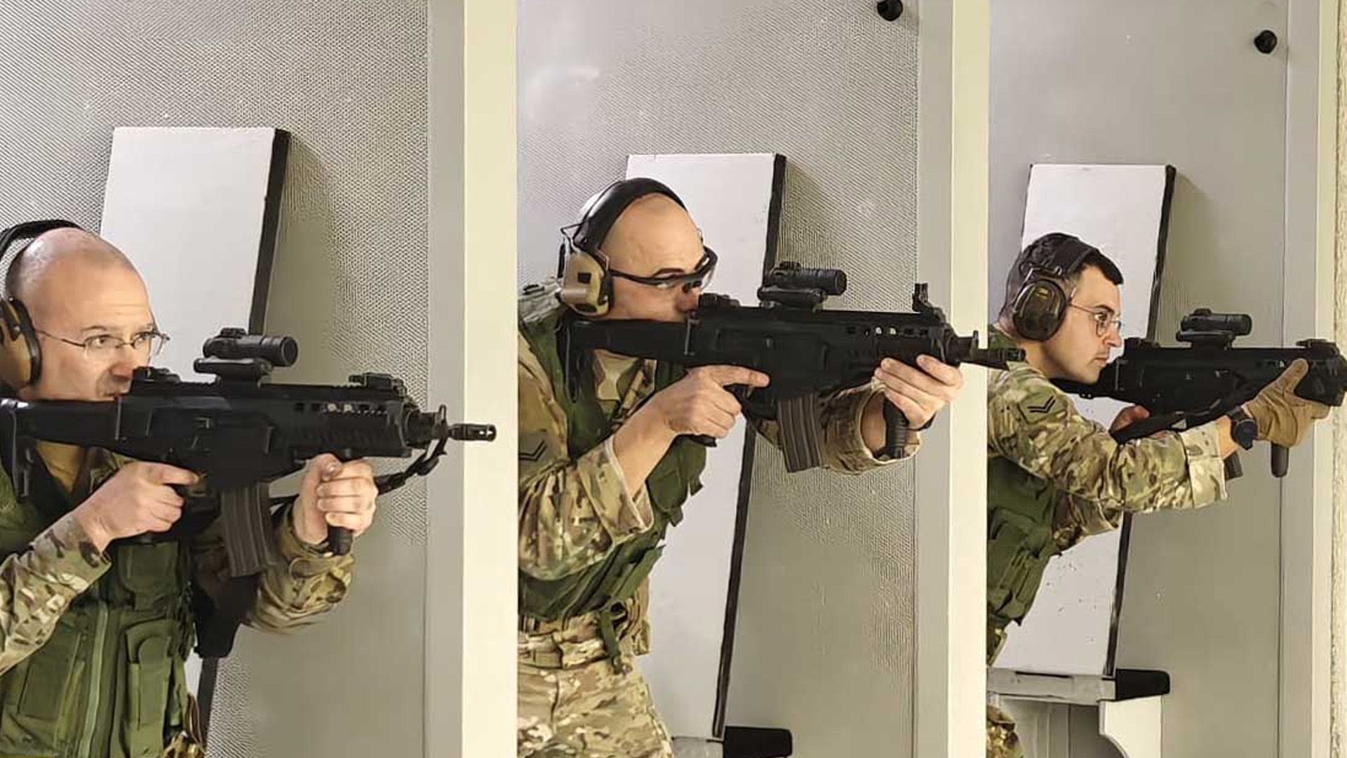 AFM Staff Finish Shooting Instructor Course in Rome