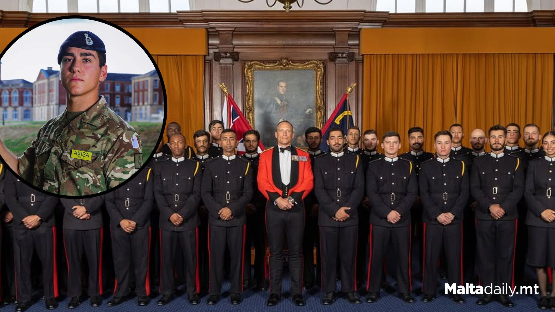 Lieutenant Axisa Presented with International Award in the…