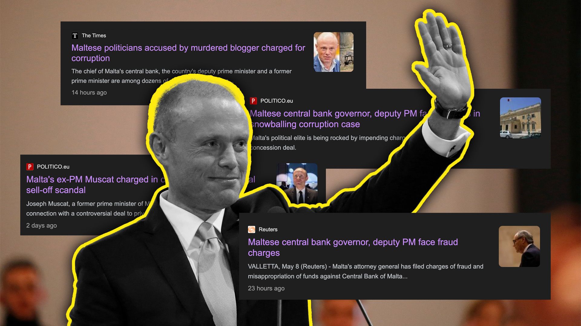 Malta’s Political Situation Makes International Headlines