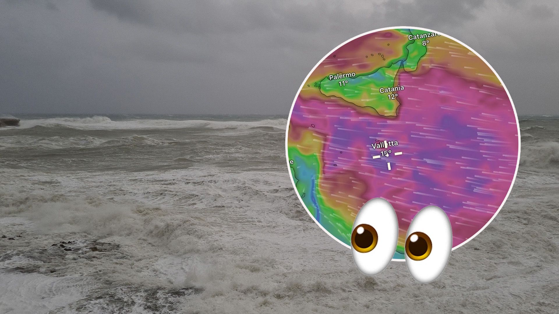 Storm Harry lashes Malta with 77km/h+ winds