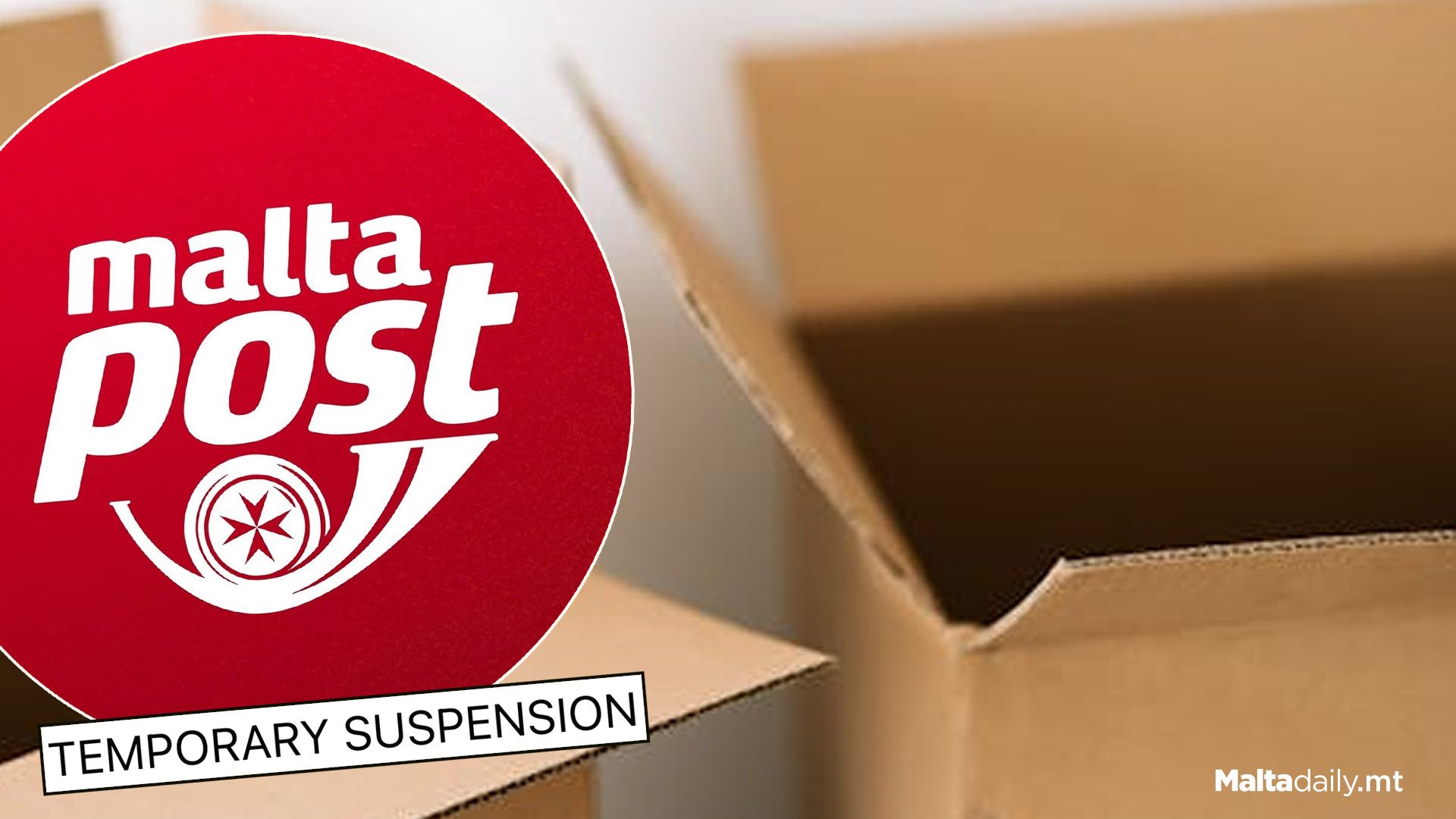 MaltaPost Temporarily Halts Parcel Shipments To USA