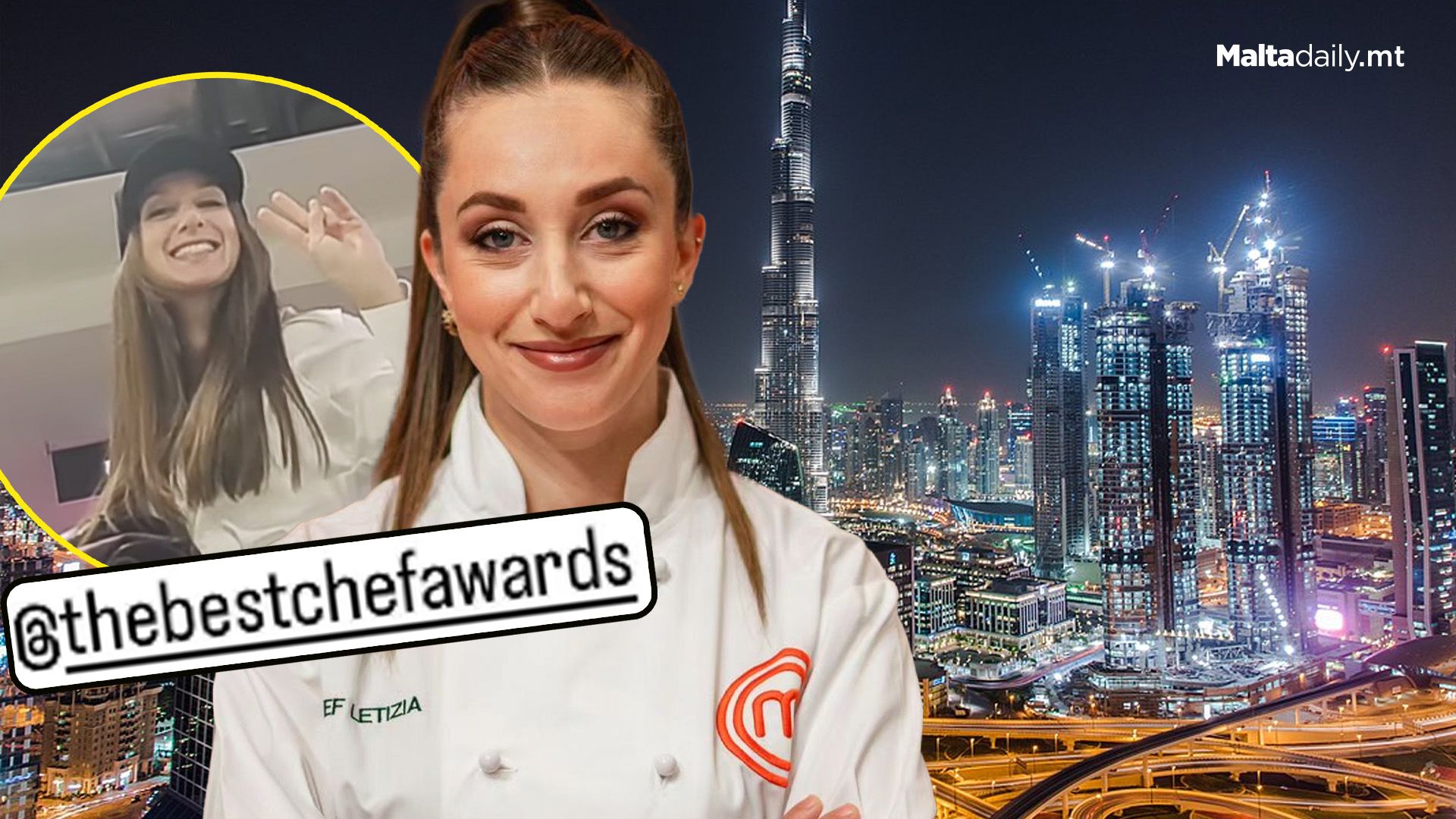 Master Chef Malta’s Letizia In Dubai For Best Chef Awards 2…