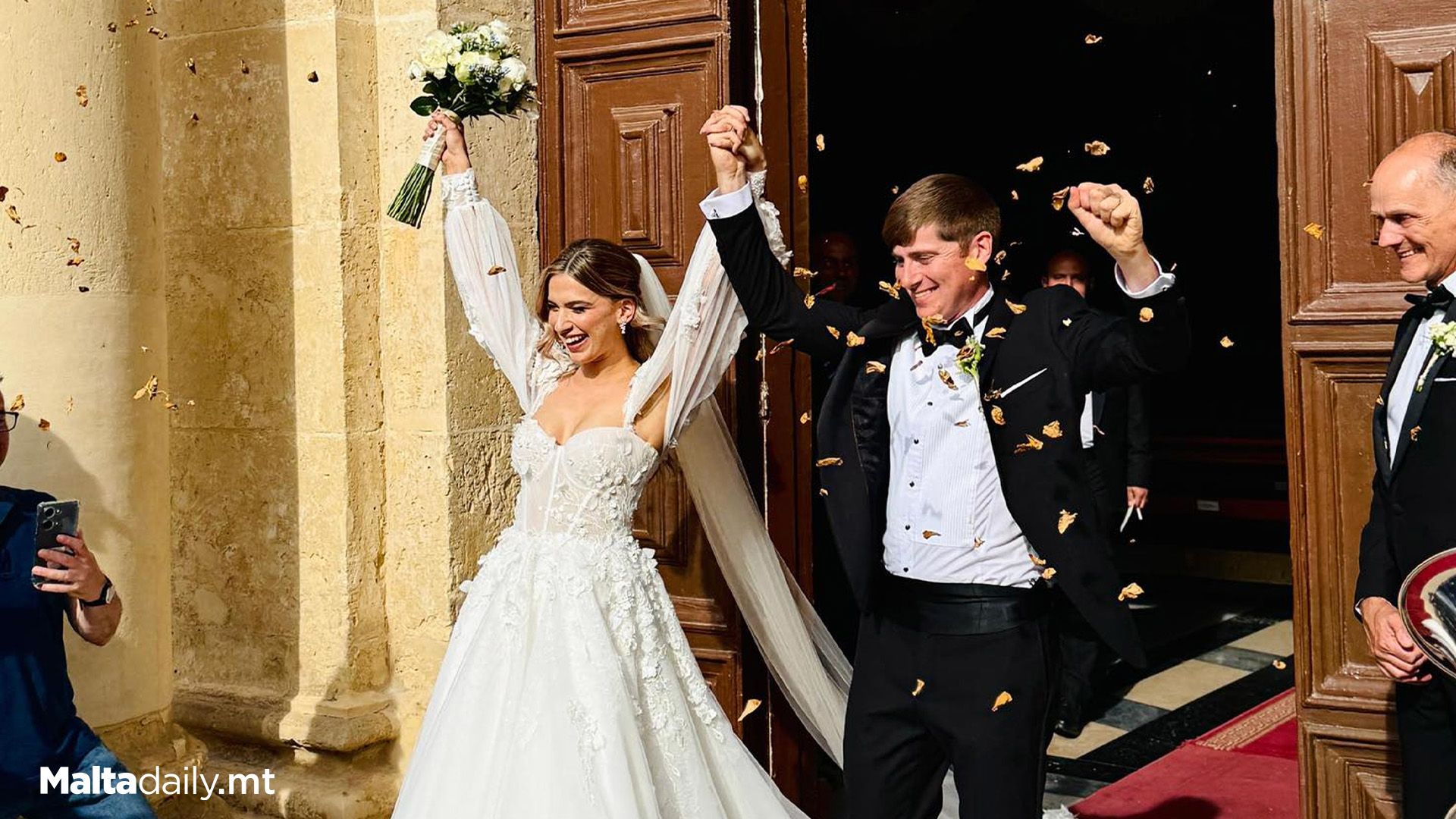 Ħaż-Żebbuġ Mayor Steve Zammit Lupi Ties The Knot