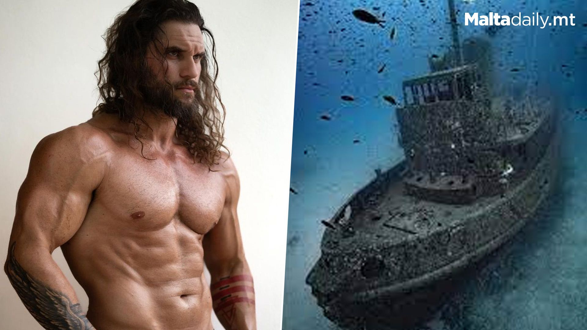 Real Life Aquaman Films Video Exploring Malta