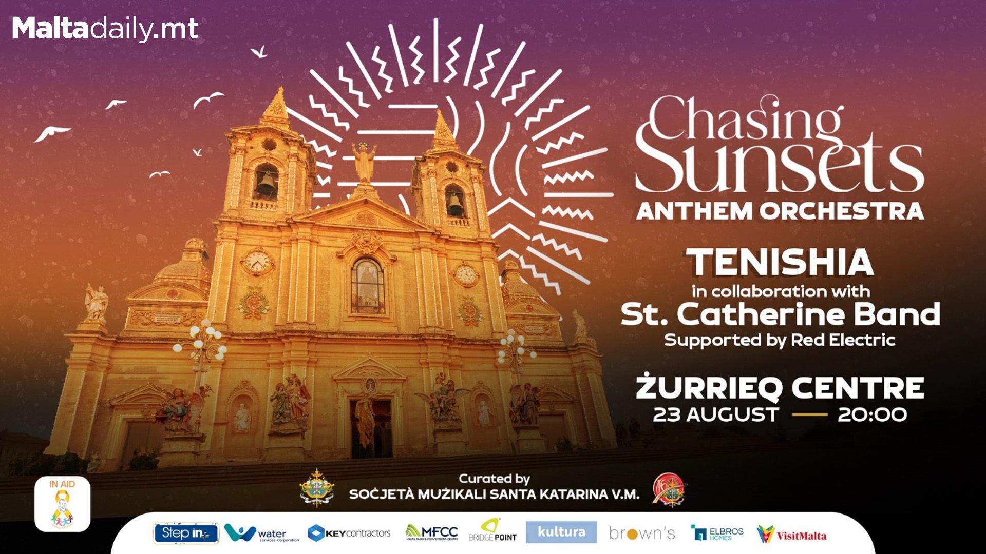 Chasing Sunsets Anthem Orchestra Set To Stun Żurrieq City C…
