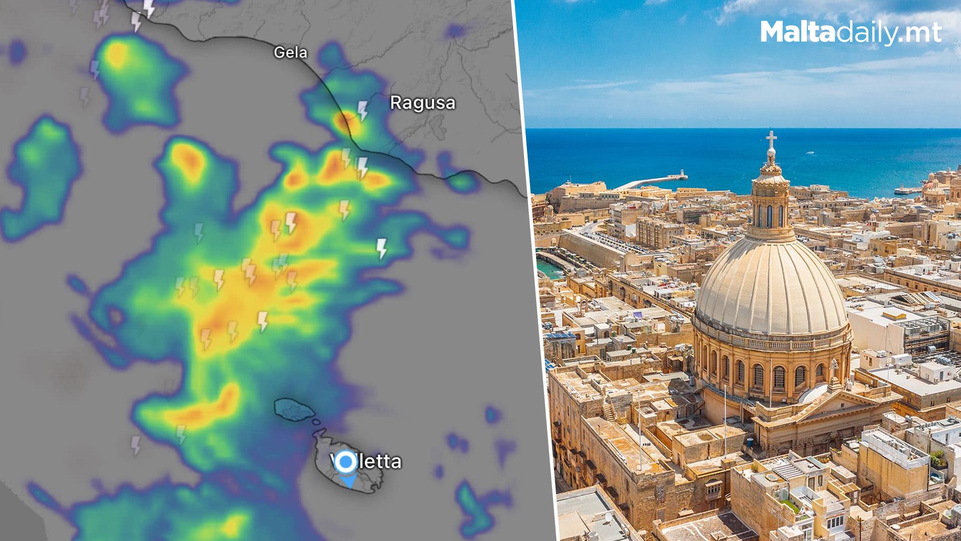 Malta In The Middle Of Two Massive Storms