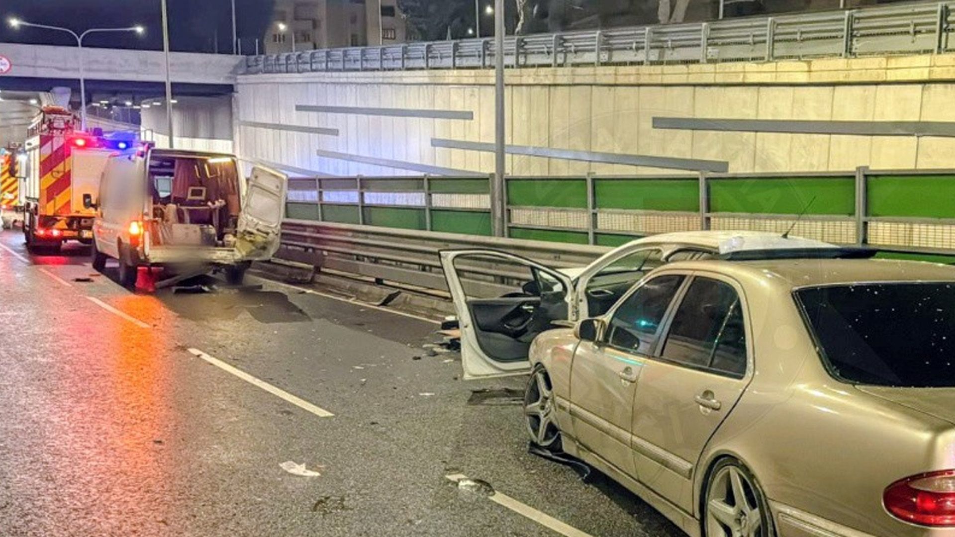 Triq Tal-Barrani crash injures two Transport Malta officials