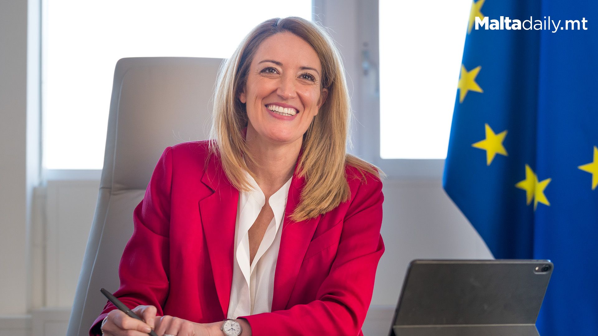 Roberta Metsola Makes History As First Woman To Be Re-Elect…