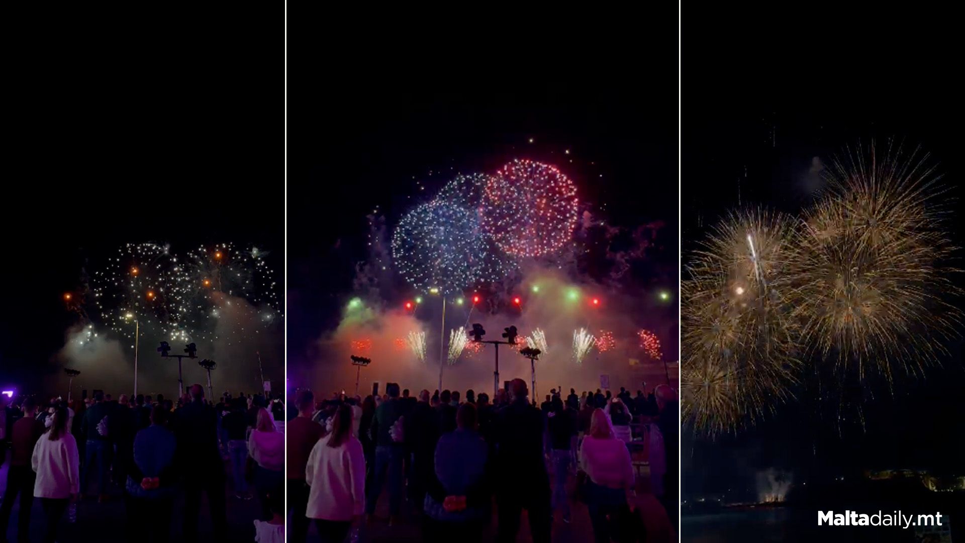 Grand Harbour Lights Up As Malta Fireworks Festival Kicks O…