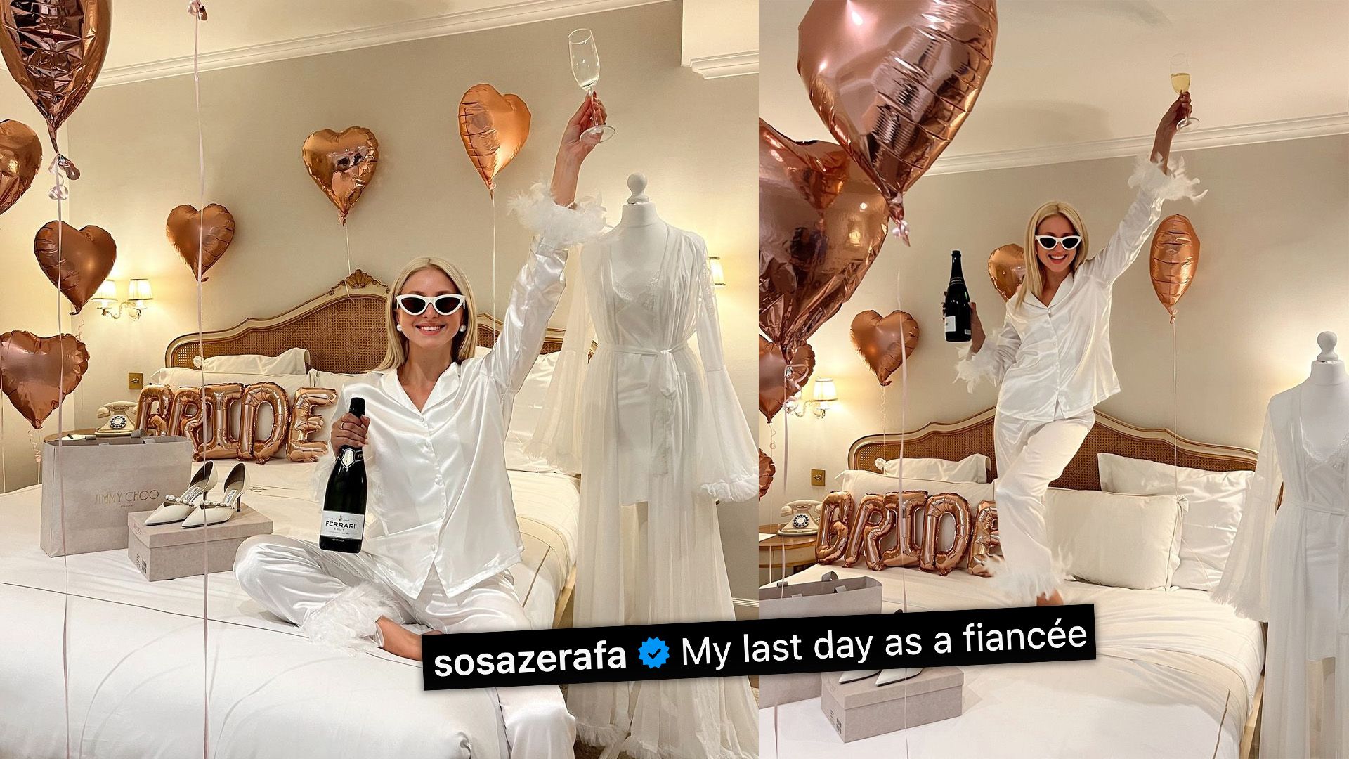 Sarah Zerafa Looks Back On ‘Last Day As Fiancée’ Ahead of W…