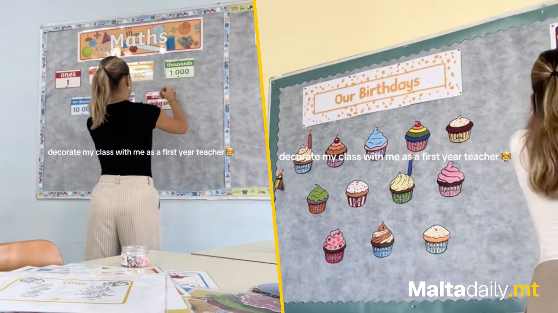Watch: Teachers Prepare Classrooms to welcome children back…
