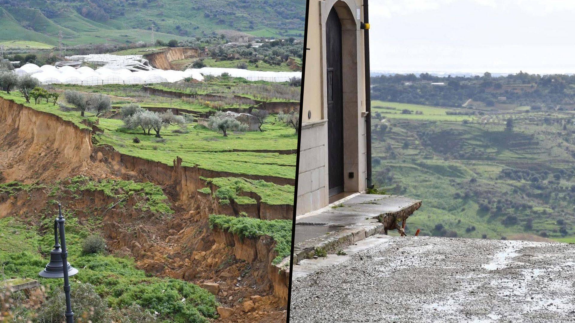 Sicilian Hilltop Town Evacuated After Deadly Landslide